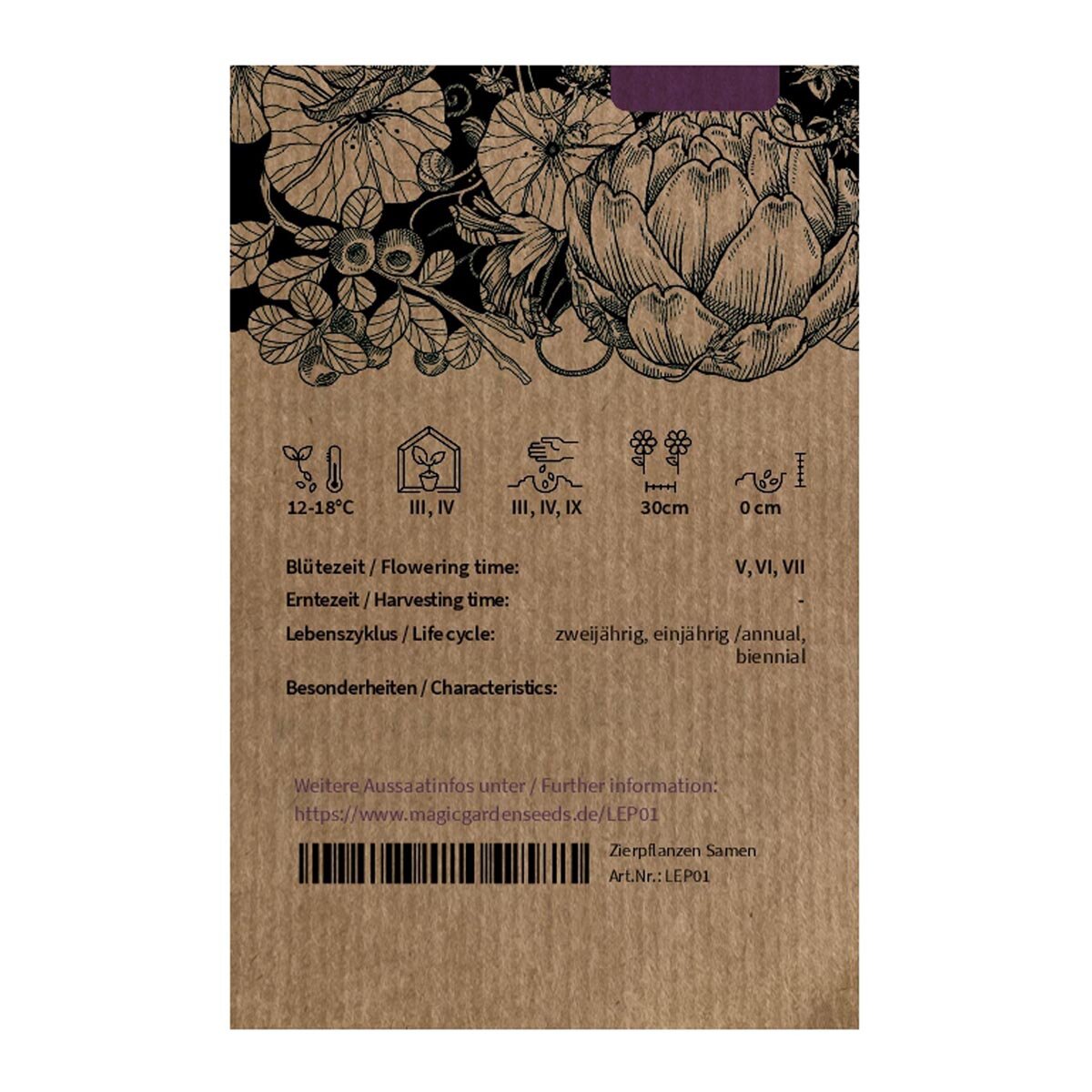 Maca (Lepidium meyenii) - approx. 100 seeds