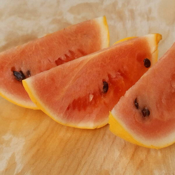 Yellow Watermelon 'Golden Midget' (Citrullus lanatus) seeds
