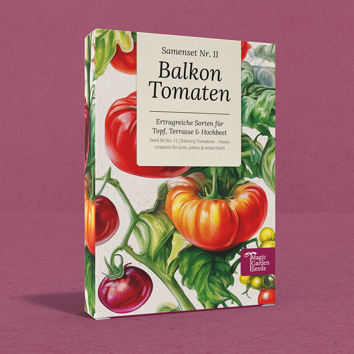 Balcony Tomatoes: top tomatoes for urban gardeners – Seed kit No.11