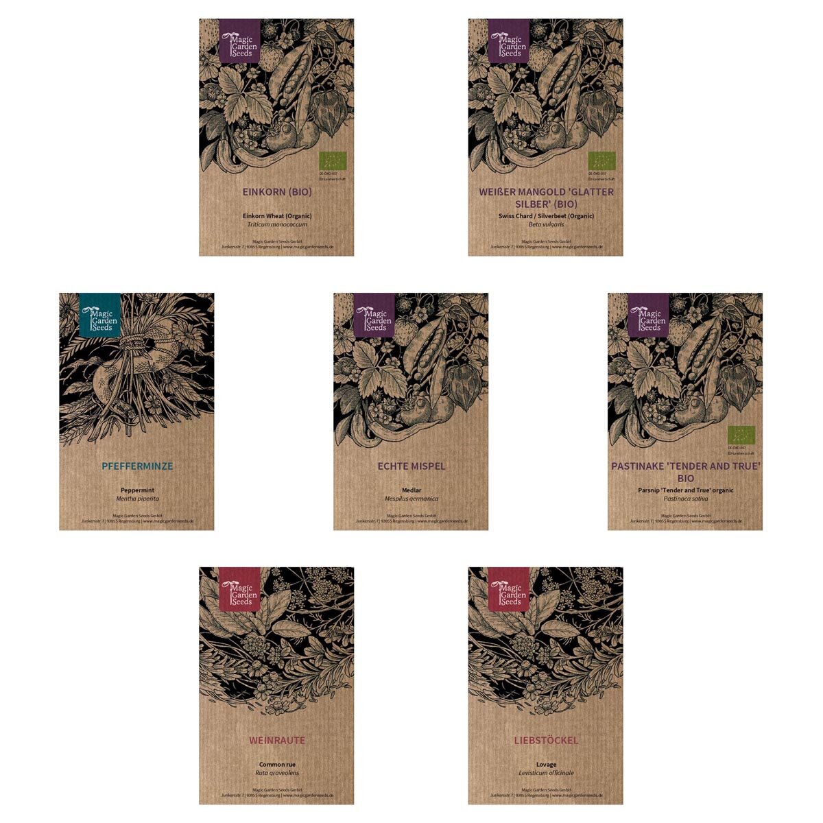 The Medieval Garden - Seed kit