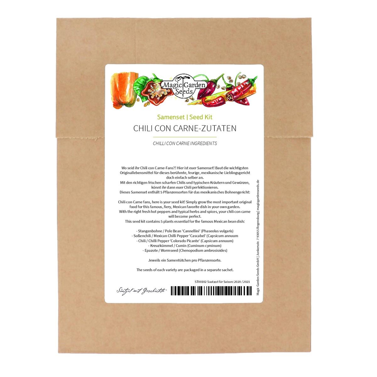 Chilli Con Carne - Seed kit