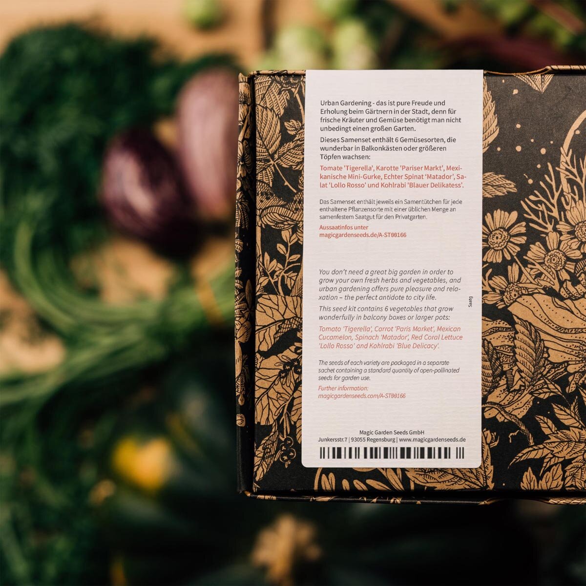 Urban Gardening - Seed kit gift box