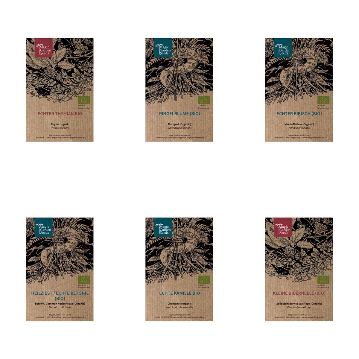 Traditional Native Medicinal Plants (Organic) - Seed kit gift box